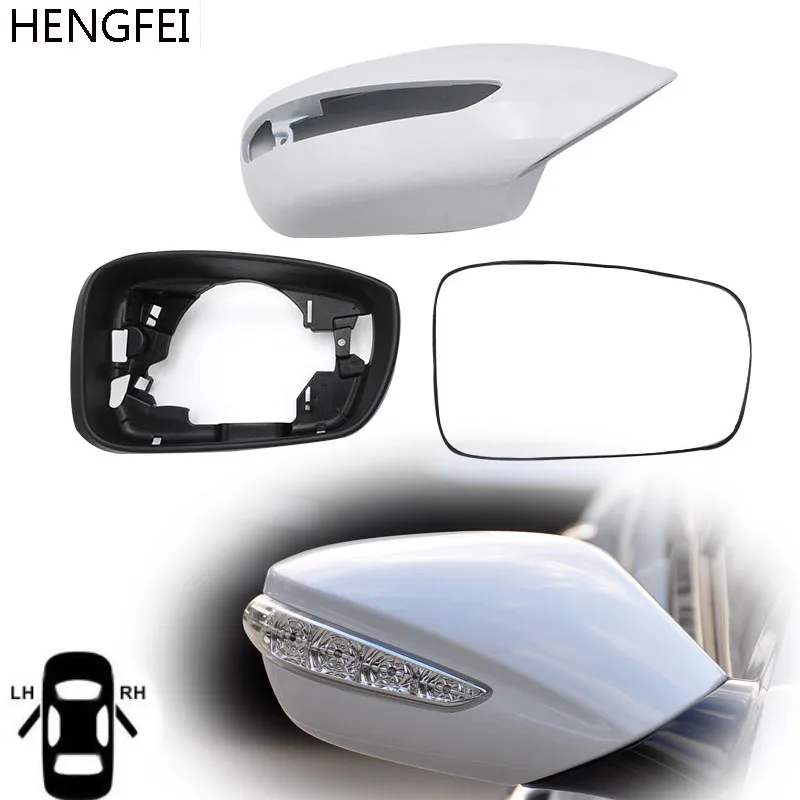 Accessories-For-Car-Hyundai-Sonata-8-Rearview-Mirror-Cover-Frame-Glass ...