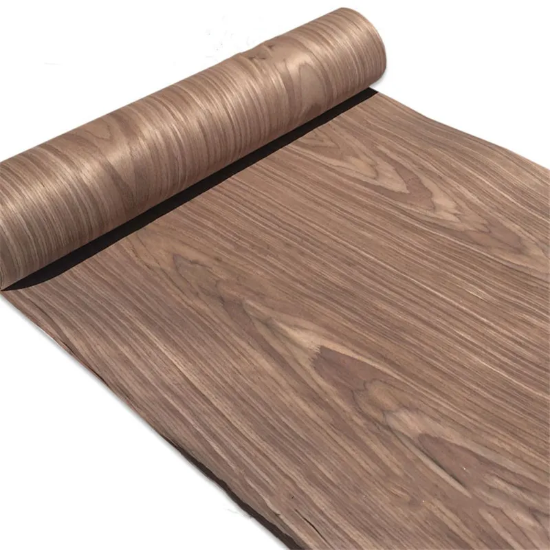 Technical Veneer Sliced Wood Engineering Veneer E.V. 63cm x 2.5m Walnut ...