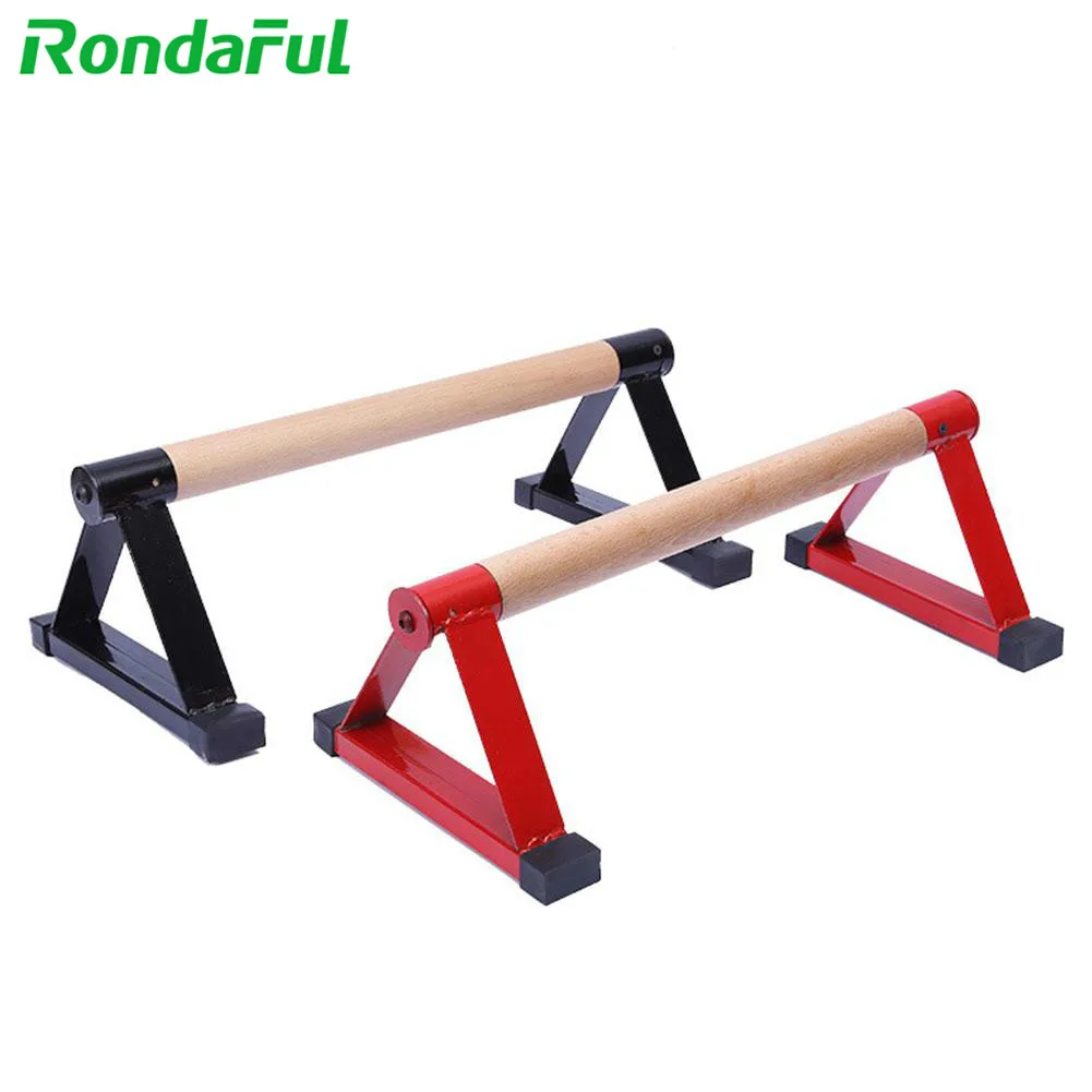 High-Quality-Wood-Parallettes-Set-Stretch-Stand-Calisthenics-Handstand ...