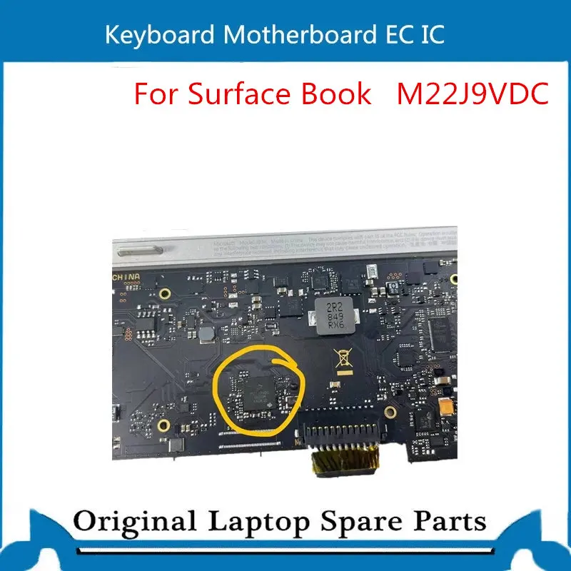 Original Keyboard Motherboard EC IC For Surface Book 2 1813 1832 1834 ...