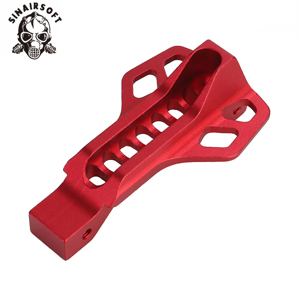 AR15 M16 Billet Aluminum Red Trigger Guard Bow 416 NATO 5.56 Magazine ...