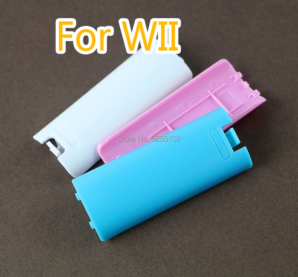 2pcs Wireless Game Controller Battery Case Back Cover For Nintend Wii ...