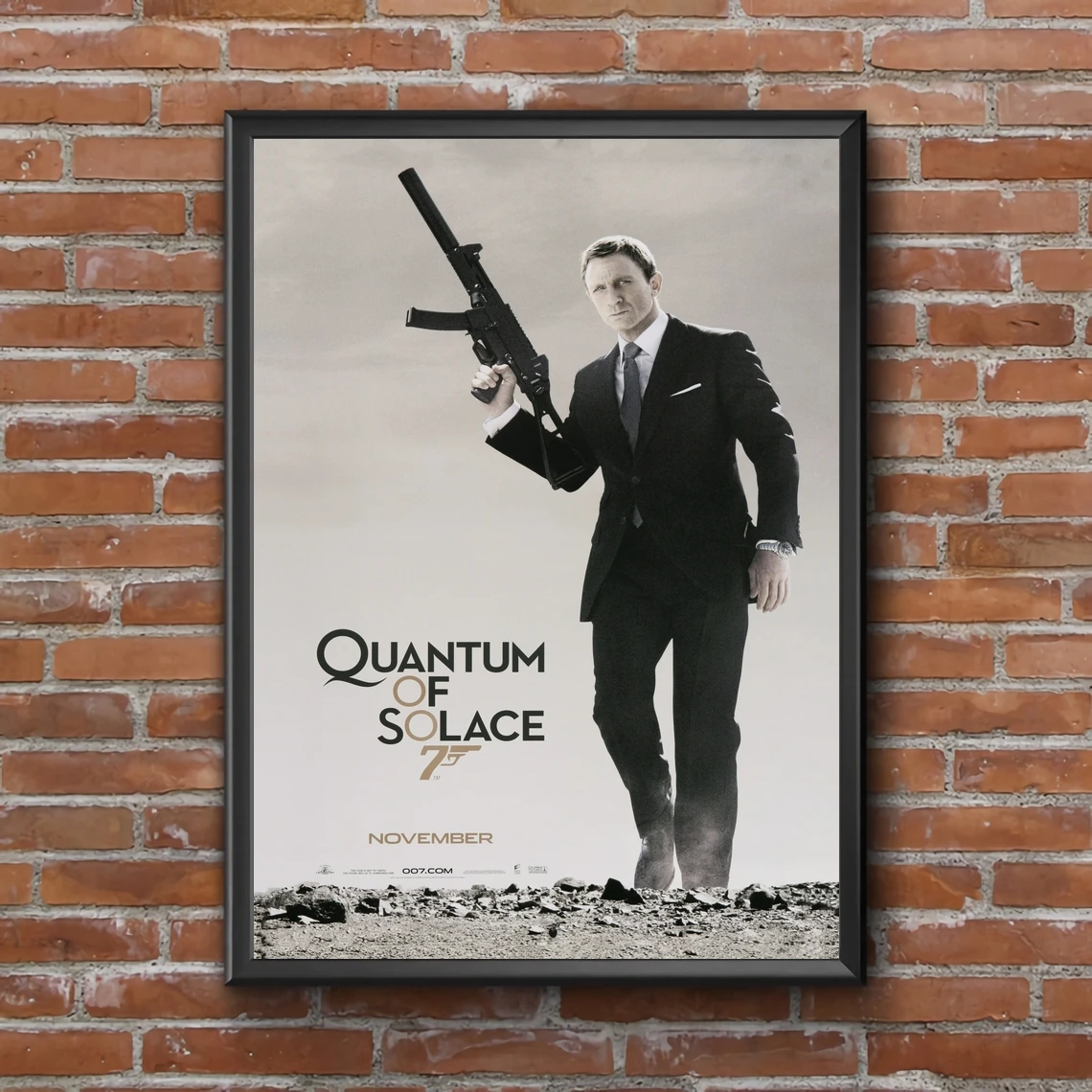 Quantum Of Solace Poster