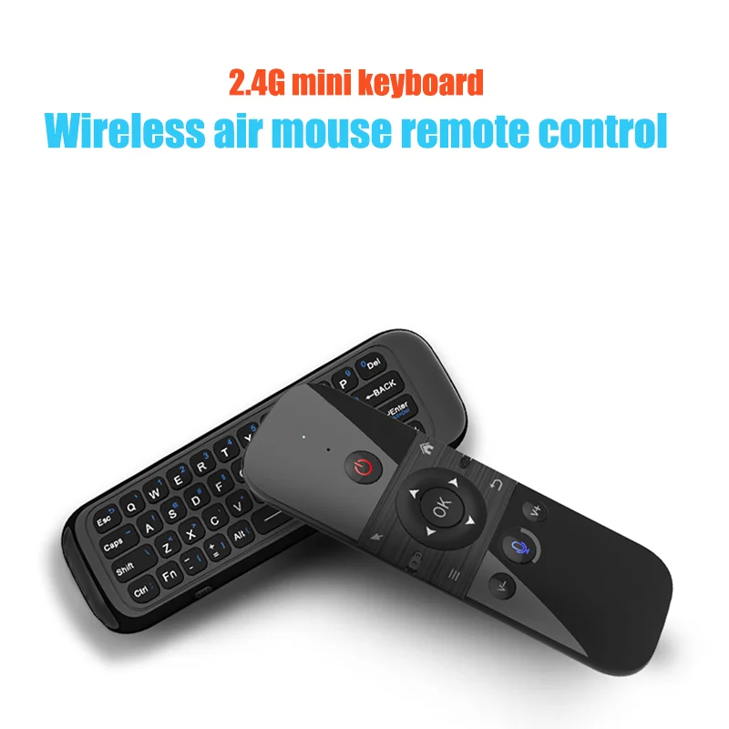 2.4ghz Air Mouse Voice Remote Control Wireless Ir Learning Gyroscope ...