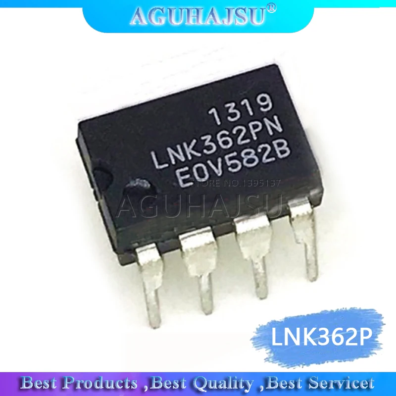 10 piezas LNK362P 362 LNK362 LNK362P DIP 7 Gestión de controladores de ...