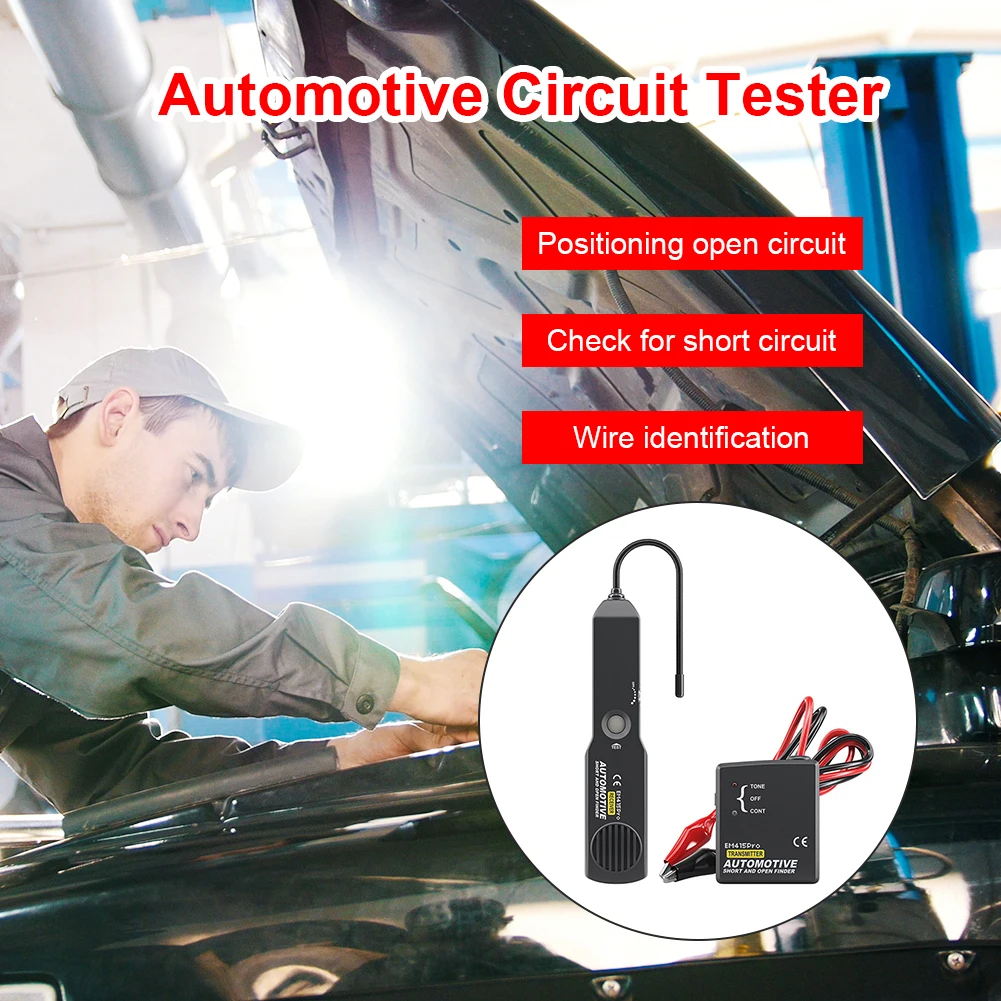 Automotive Cable Wire Tracker Short & Open Circuit Finder Tester Car ...
