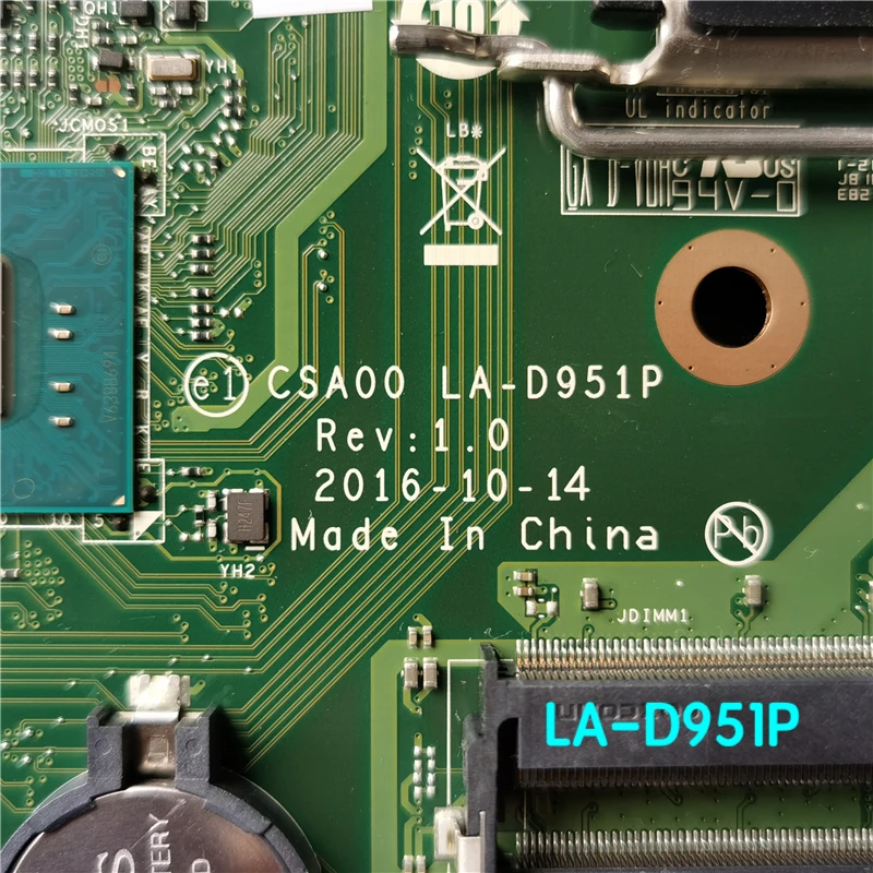 Lenovo 510-23ISH Motherboard CSA00 LA-D951P Mainboard fully work ...