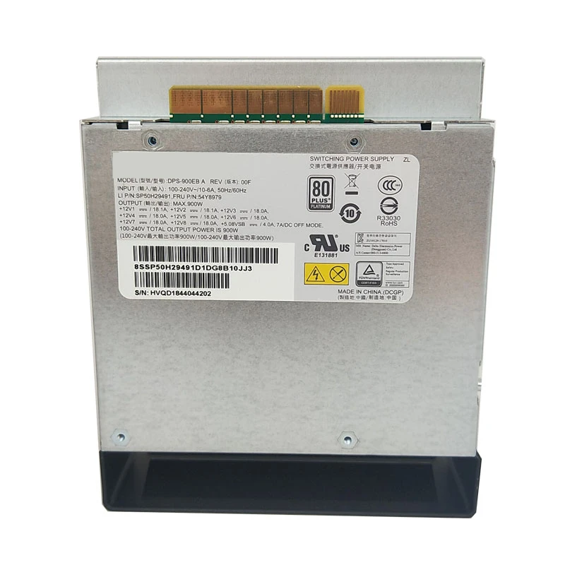 Original PSU For Lenovo Workstation P720 P520 900W Switching Power ...