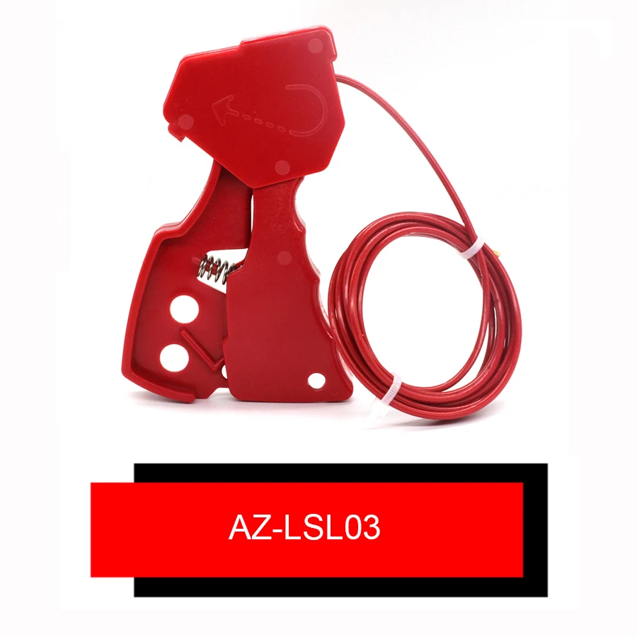 AZ-LSL05-Original-Cable-Lockout-Adjustable-Stainless-Steel-Cable-Locks ...