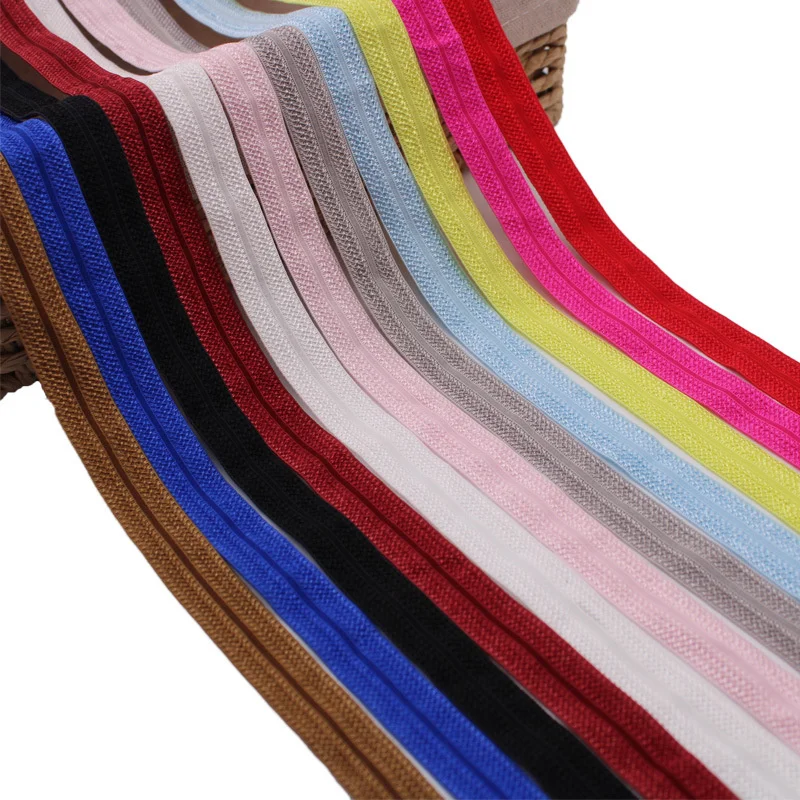 10Yard-1-5cm-Half-Folded-Elastic-Band-Webbing-For-Garment-Pants ...
