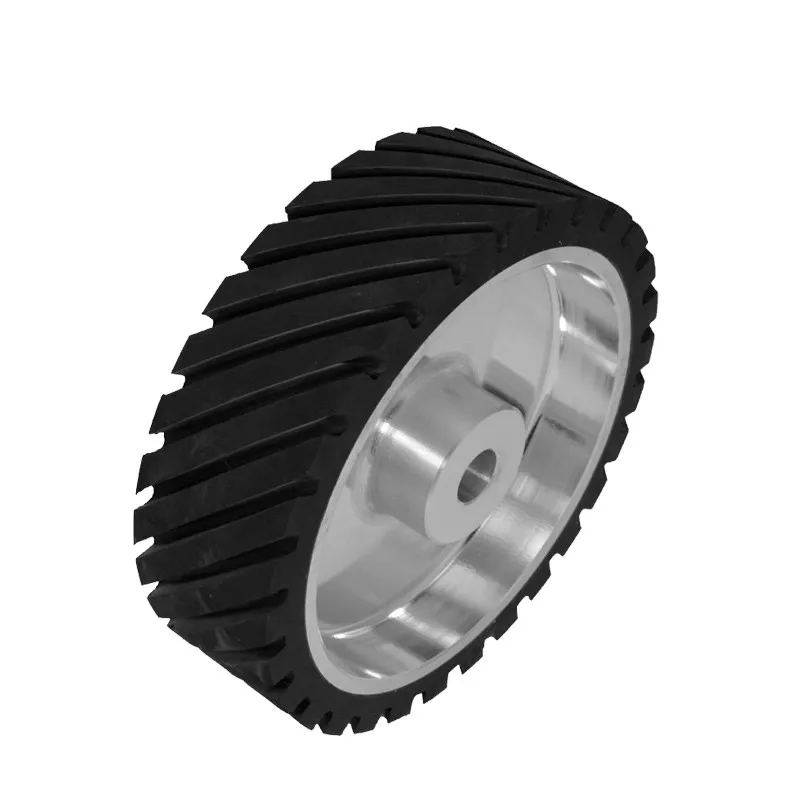 200-50mm-300x50mm-ID-25-4mm-Serrated-Belt-Grinder-Contact-wheel-Rubber ...