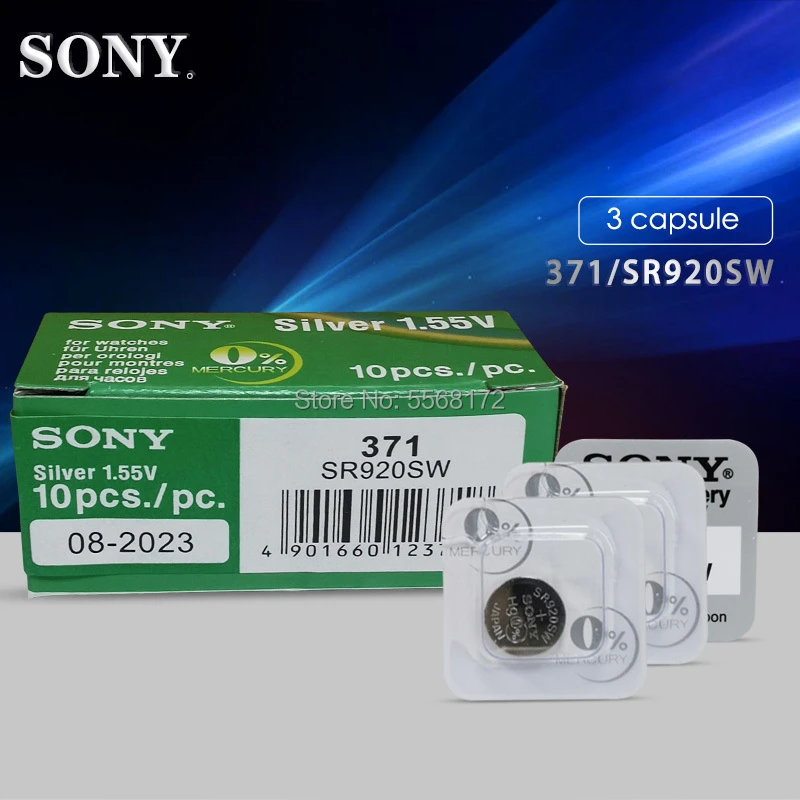 3pcs Sony 100% Original Single grain packing 371 SR920SW 920 SR920 1 ...