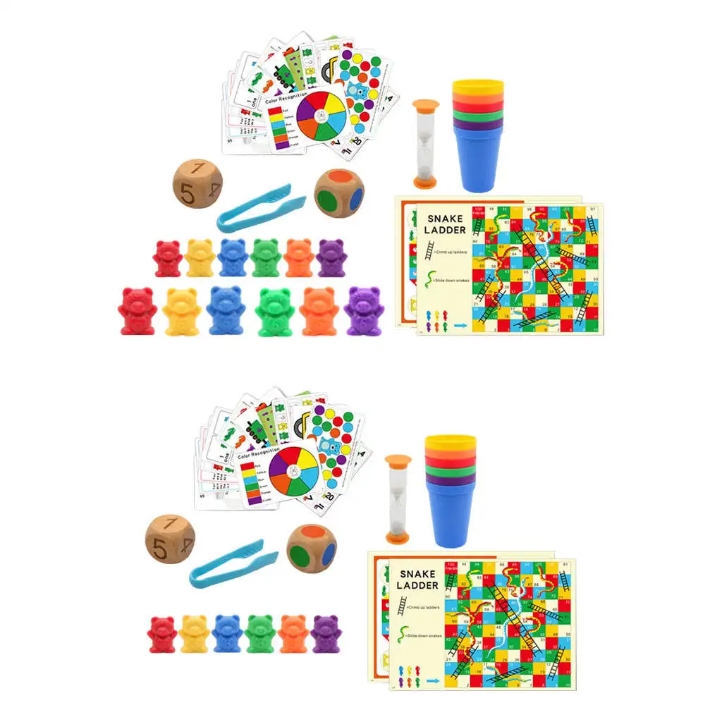 Juego de clasificación de osos de adición y resta para niños, juego a ...