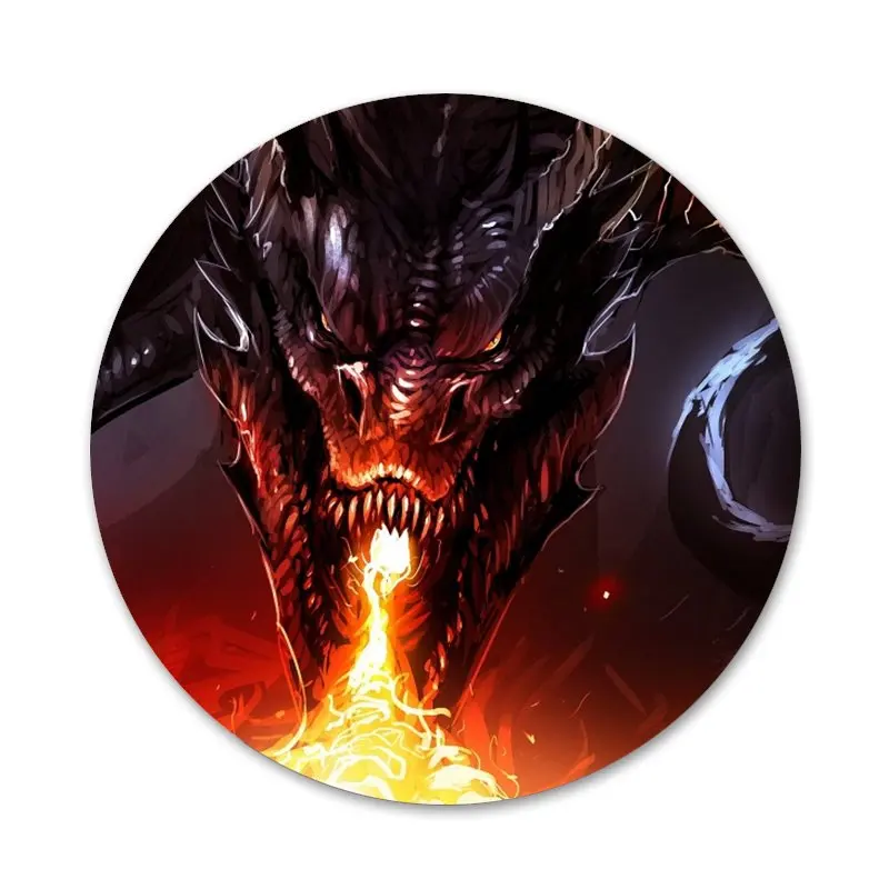 Epic Fire Dragon Circle