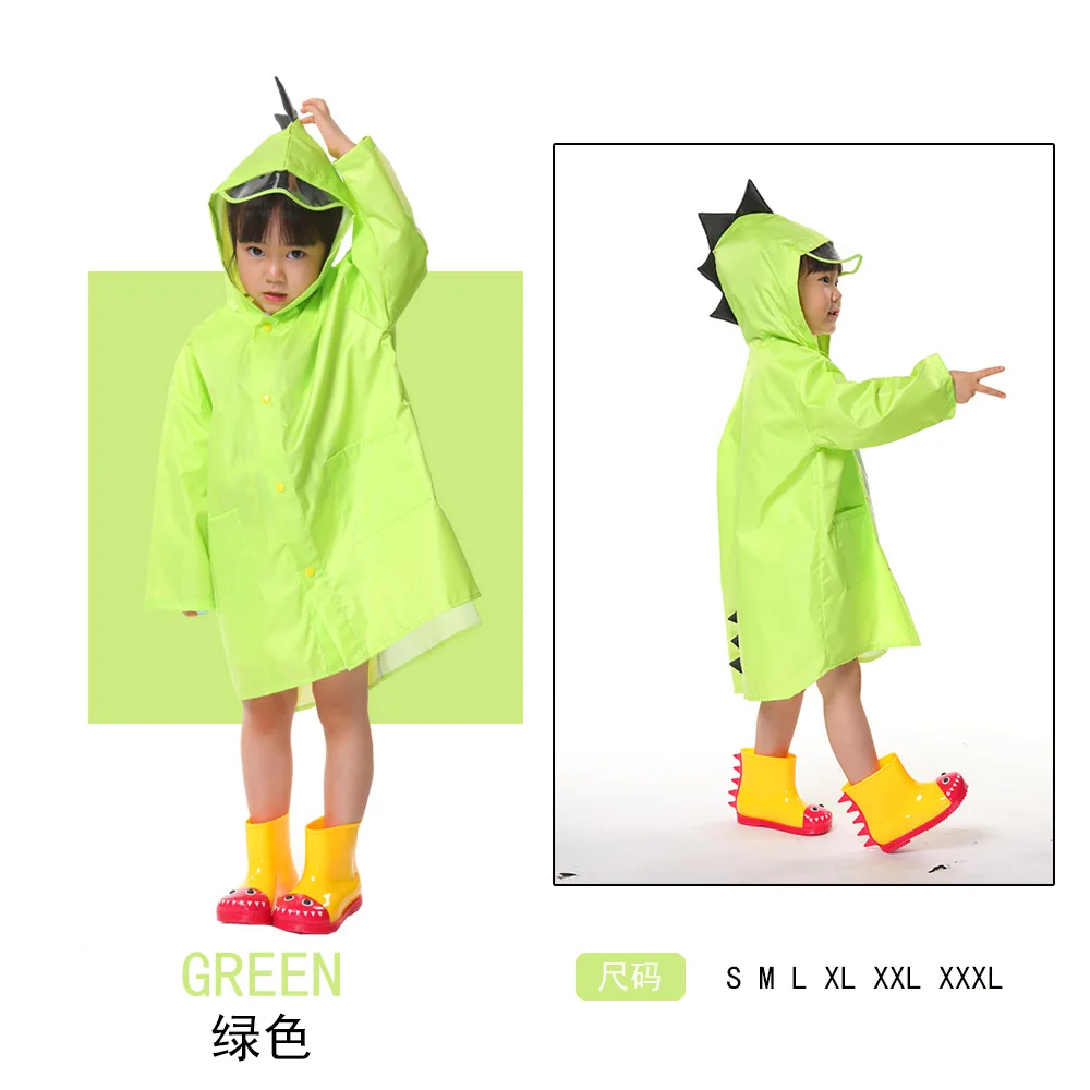Baby Child Creative Raincoat Kindergarten Student Poncho Boy Girl ...