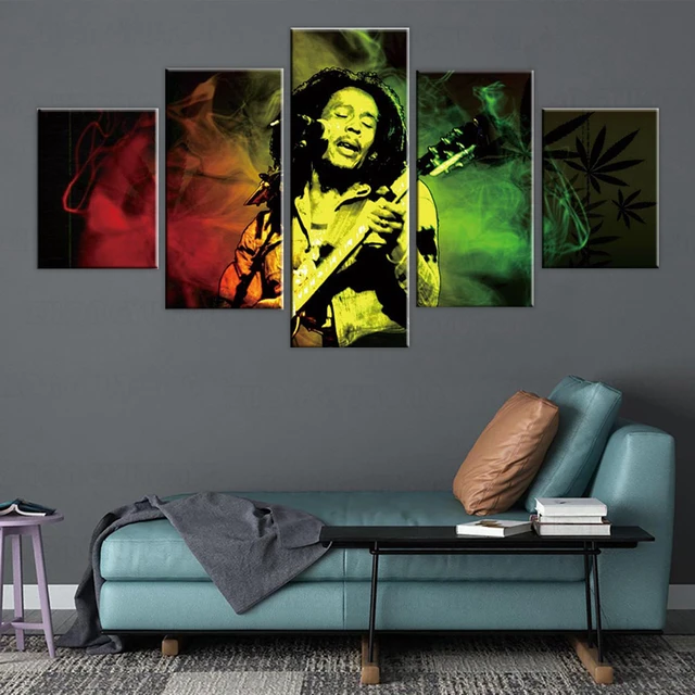 Bob Marley Pop Art Canvas