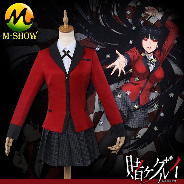 Anime Cosplay Kakegurui Cosplay Costume Jabami Yumeko, 50% OFF