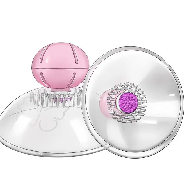 Women Bust Pump Breast Cupping Nipple Enhancer Breast Enlarger Suction ...