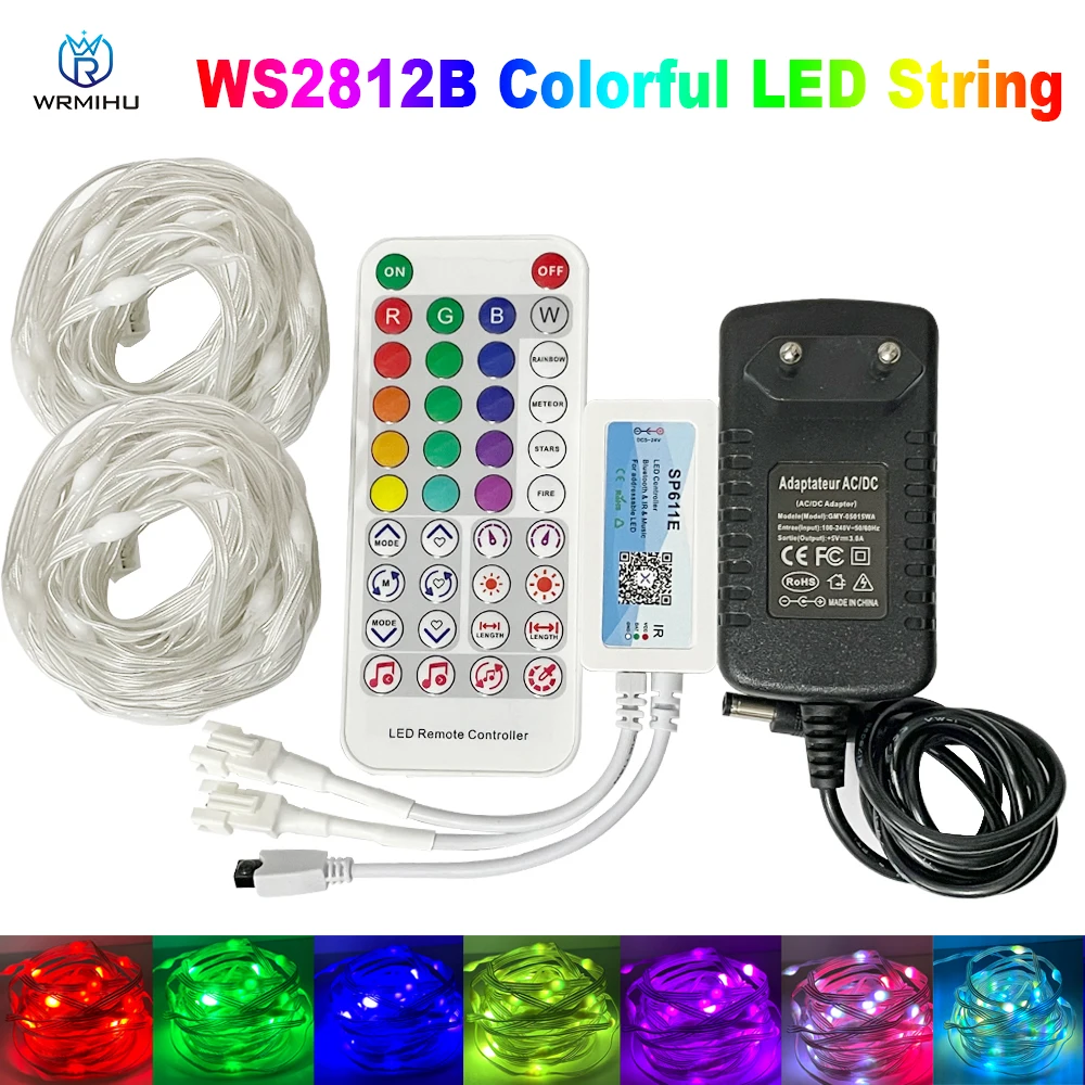 Addressable Led String Lights | Ws2812 Ws2812b Ic Rgb Leds | Ws2812b ...