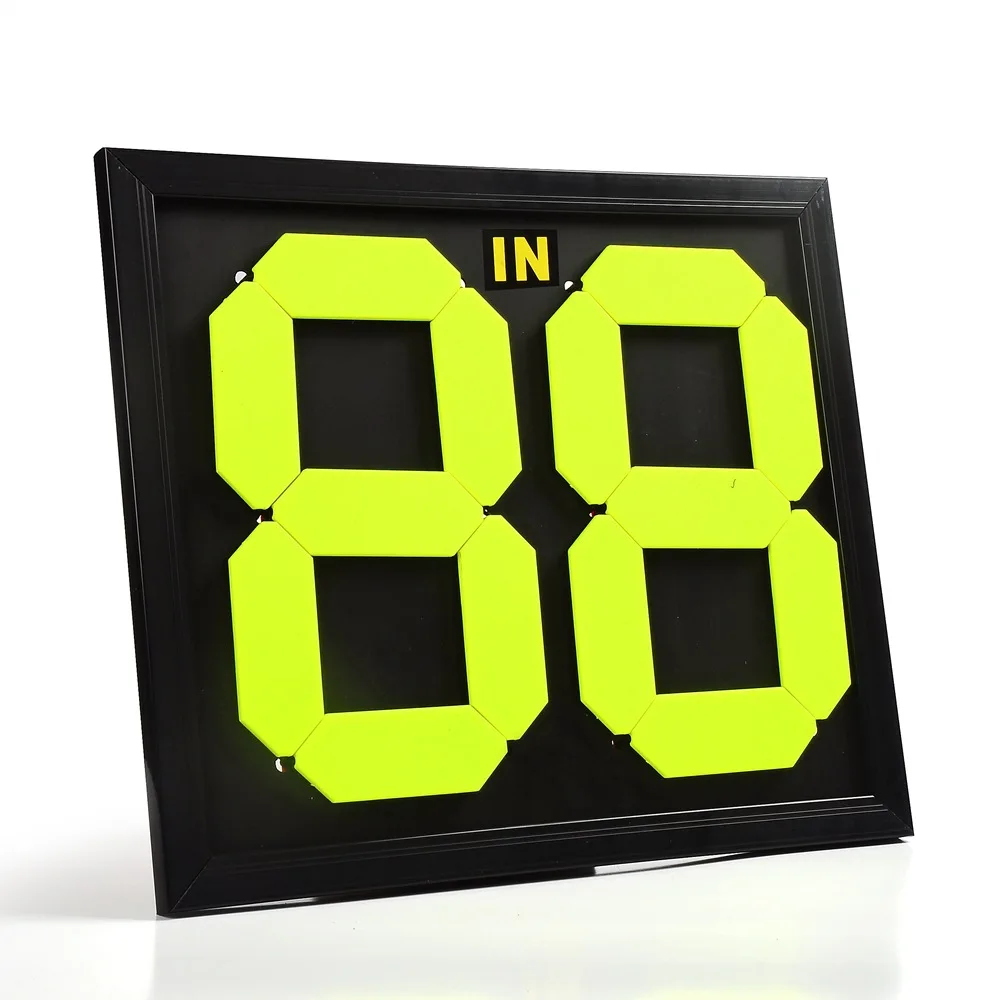 Production Wholesale Football Substitution Board Manual Changing Number