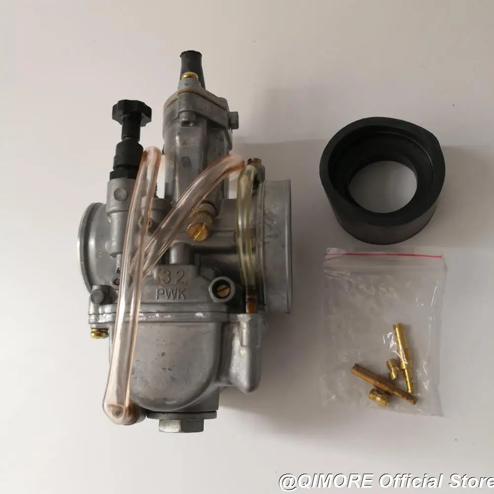 OKO32 OKO 32 OKO 32mm PWK flat slide Carburetor Carburador for ATV QUAD Dirt Bike Scooter GY6 ...