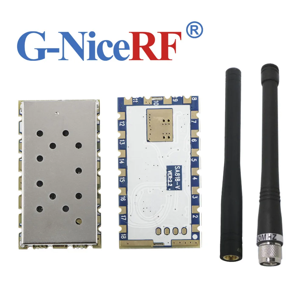 4pcs/lot Sa818s 1w Rda1846s Chip 134 - 174mhz Vhf | Uhf 3.5km - 5km ...