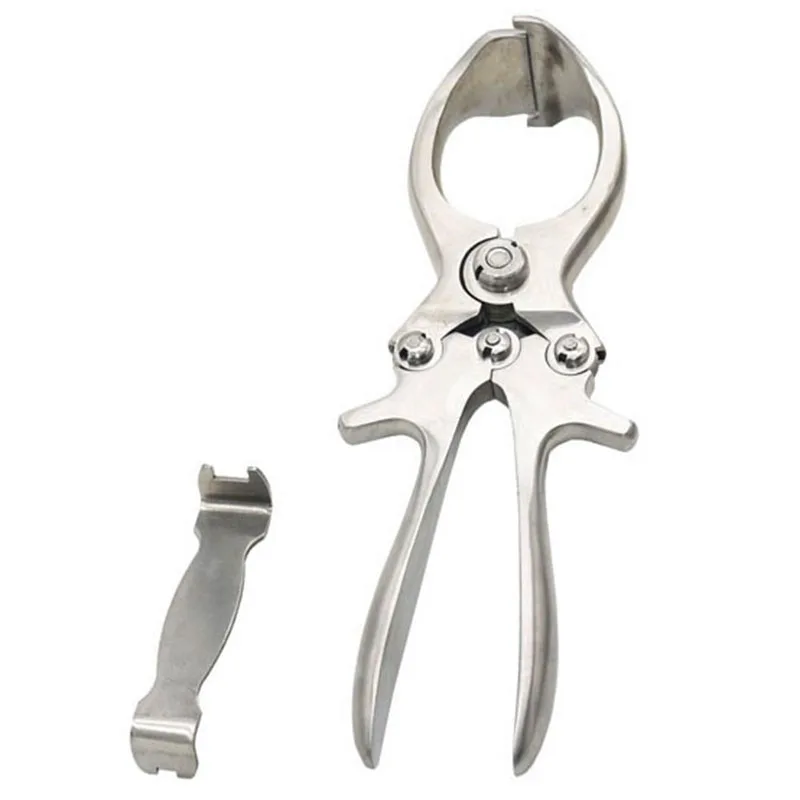2 Pcs Livestock Tools Stainless Steel Without Blood Pig Sheep ...