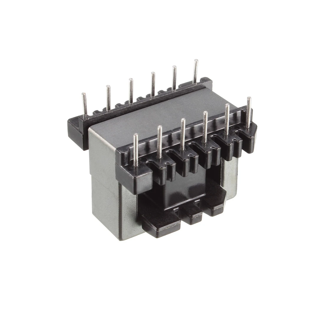 Uxcell 5 Sets Ee28 6 With 6pin Transformer Bobbin Pc40 Ferrite Core ...