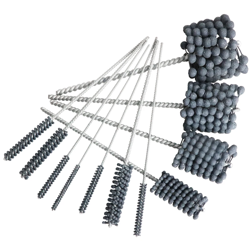 1 piece Abrasive Ball Deburring Brush Grinding Head Pipe Polishing ...
