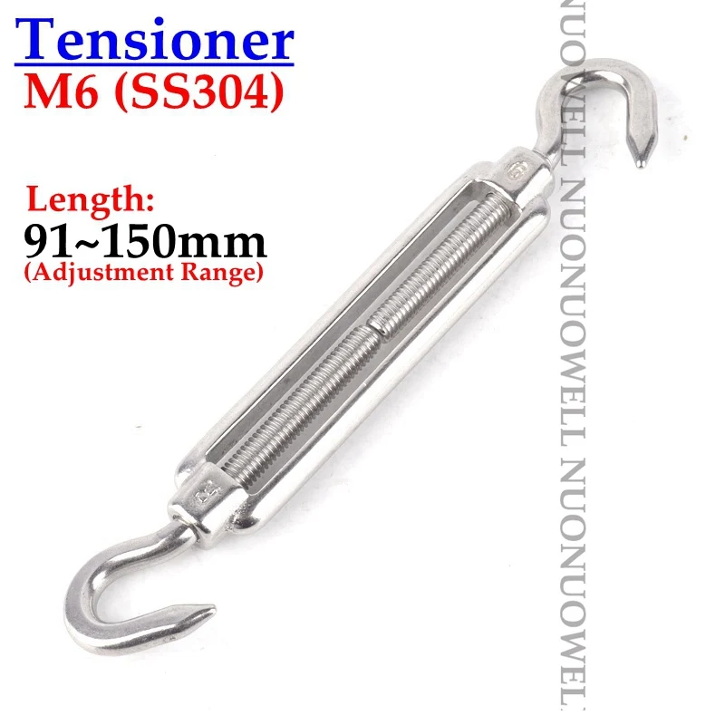 Crochet M6 de couleur Filets de protection solaire ondulés SS304 ...