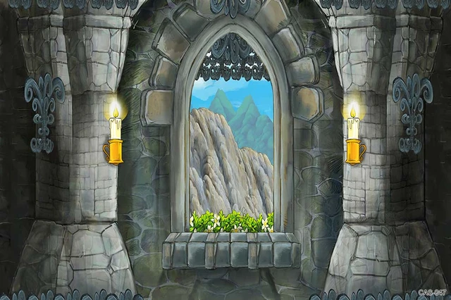 Castle Window Cartoon