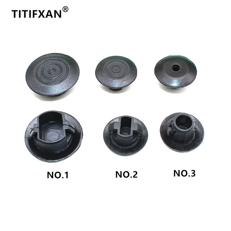 6pcs Car Bottom Side Skirt Floor Round Hole Plug Cap For Toyota Corolla ...