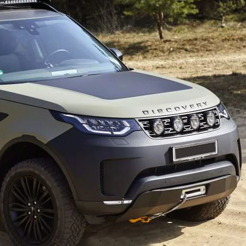 Lage-Matte-Black-Sport-Front-Engine-Hood-Decal-Vinyl-Graphics-for-Land ...