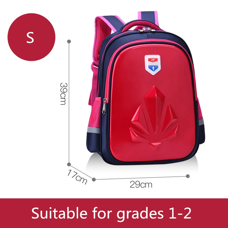 Large Capacity Boys Backpack For Elementary School Flip