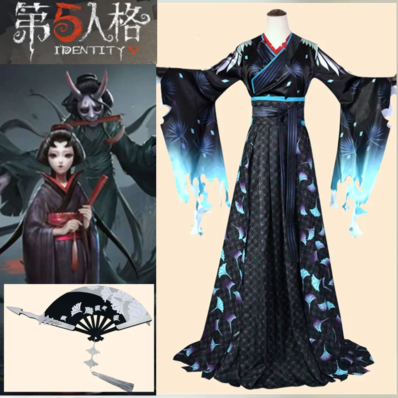 Identity V disfraz de Geisha Michiko para mujer y niña, traje de ...