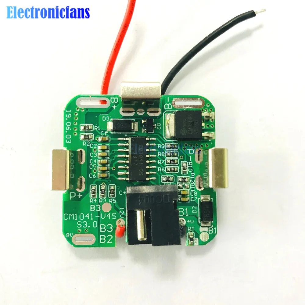 4S-16-8V-Single-MOS-Li-ion-Lithium-Battery-Protection-Board-Module ...