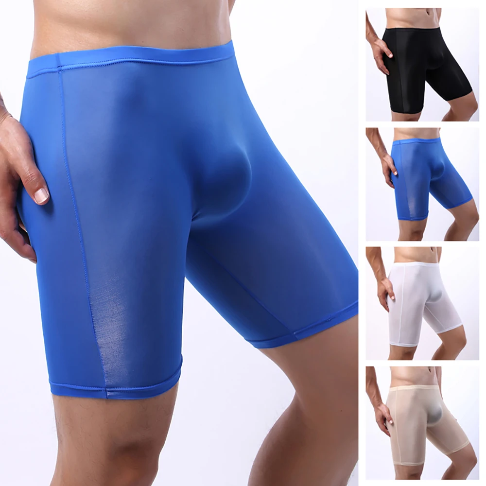 New Men Sexy Boxer Briefs Shorts Seamless Soft Bulge Pouch Sport