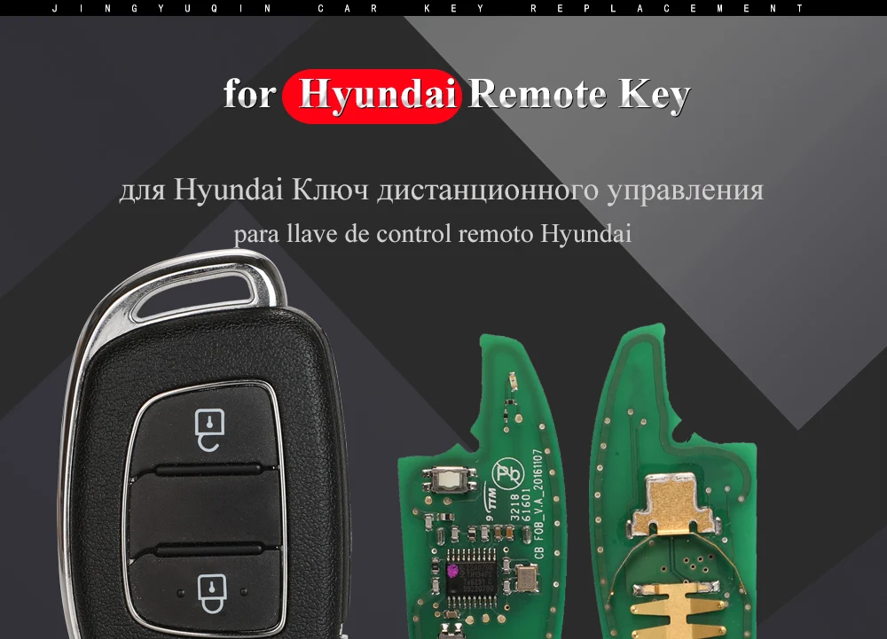 Original 2 Button Flip Car Key For Hyundai Verna 2017 2018 2019 2020 ...