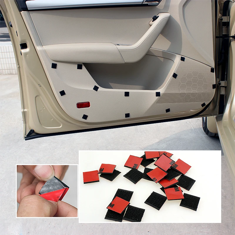 Car Door Anti kick Pad Sticker Door Protection Side Edge Trim Mats For ...
