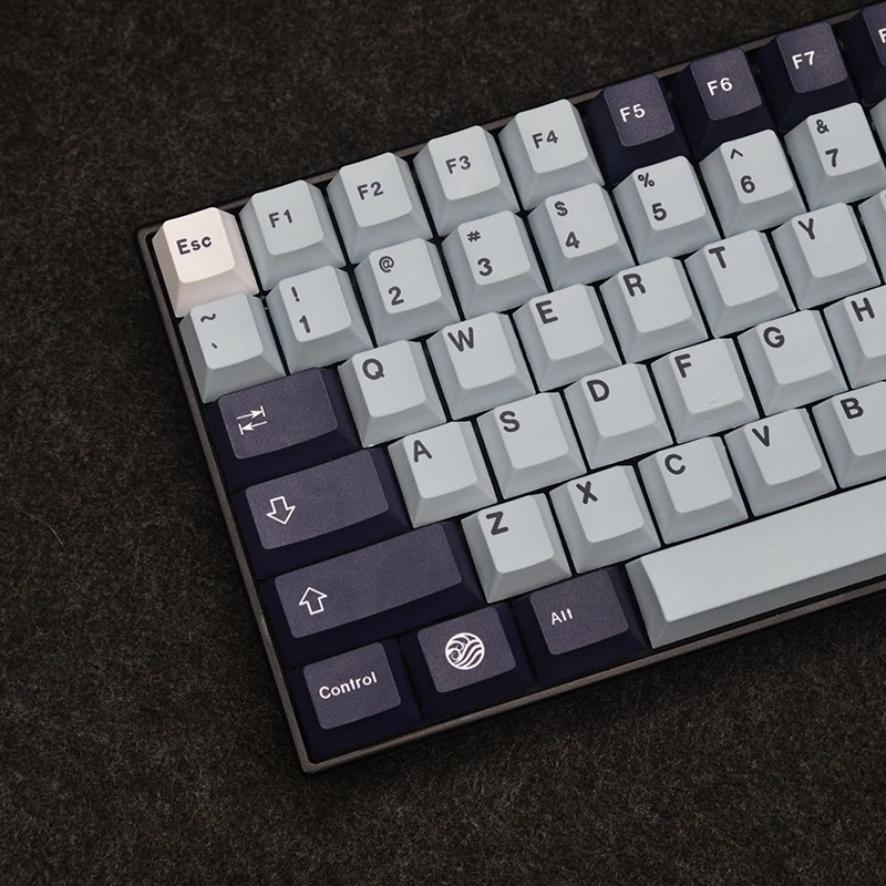 Chaves Gmk Mizu Pbt Keycap Cherry Profile Dye-sub Keycaps Para Teclado ...