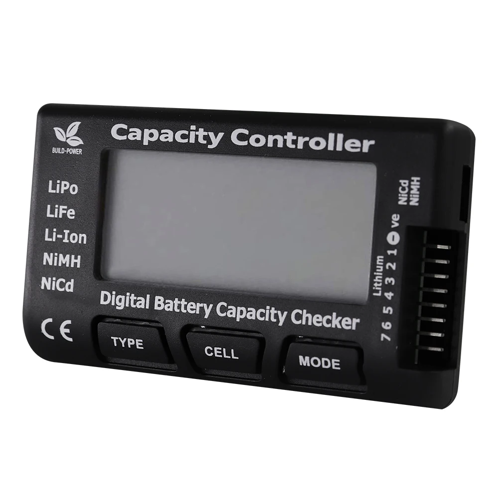 RC CellMeter 7 Digital Battery Capacity Checker LiPo LiFe Li ion Nicd ...