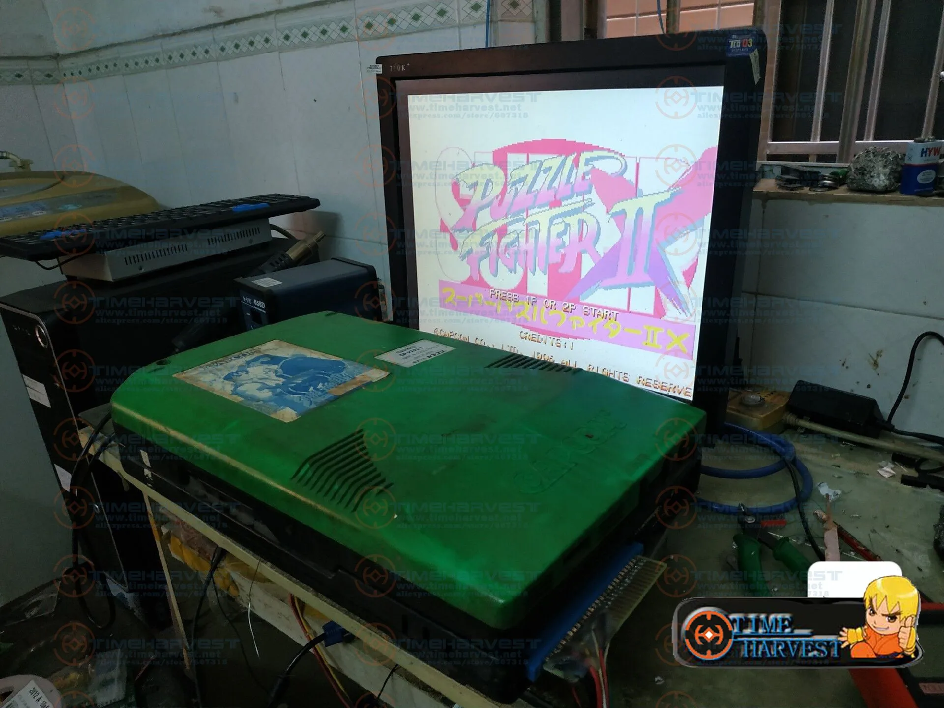 Second-hand modified CPS2 PCB Arcade Multi Games 32 in 1 CPS2 ...