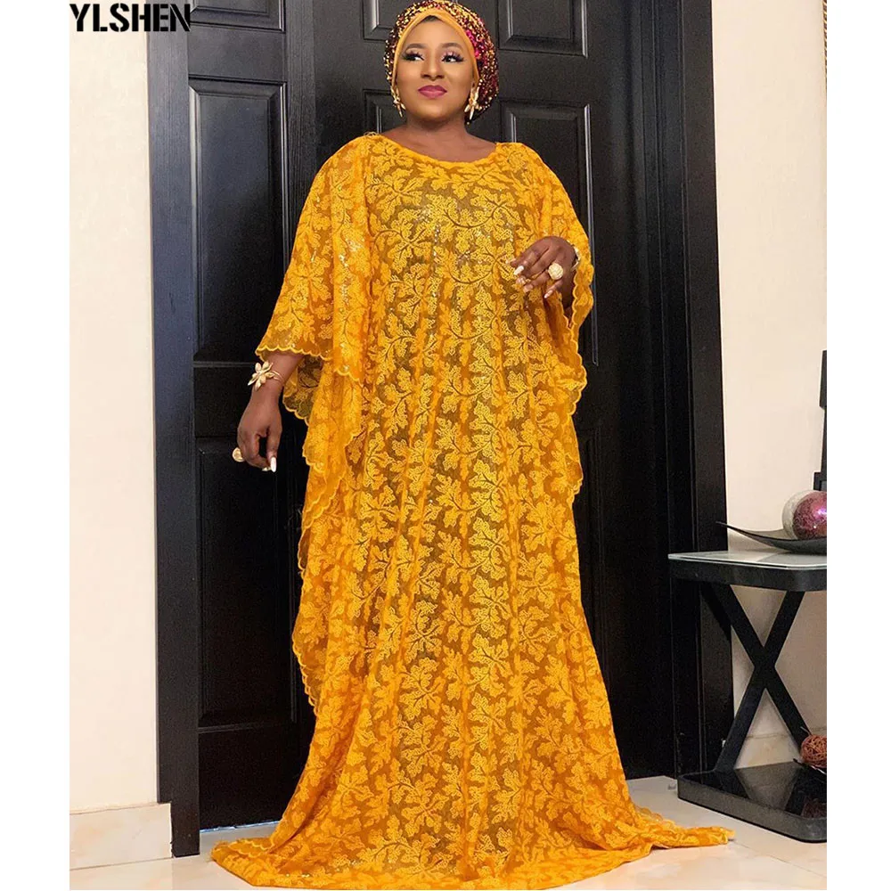 2 stück Set Afrikanische Kleider für Frauen Plus Größe Boubou Robe ...