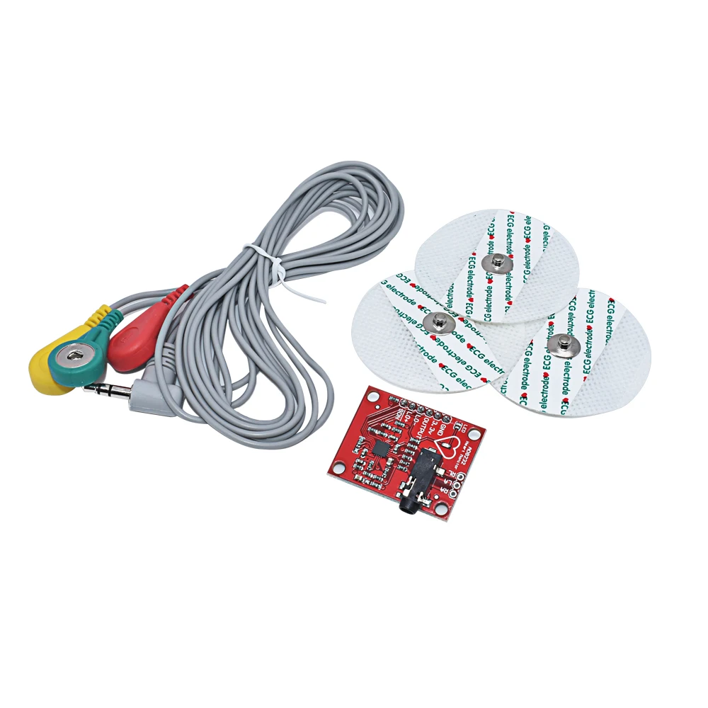 Módulo Wavgat-ecg Ad8232 Para Arduino Uno R3