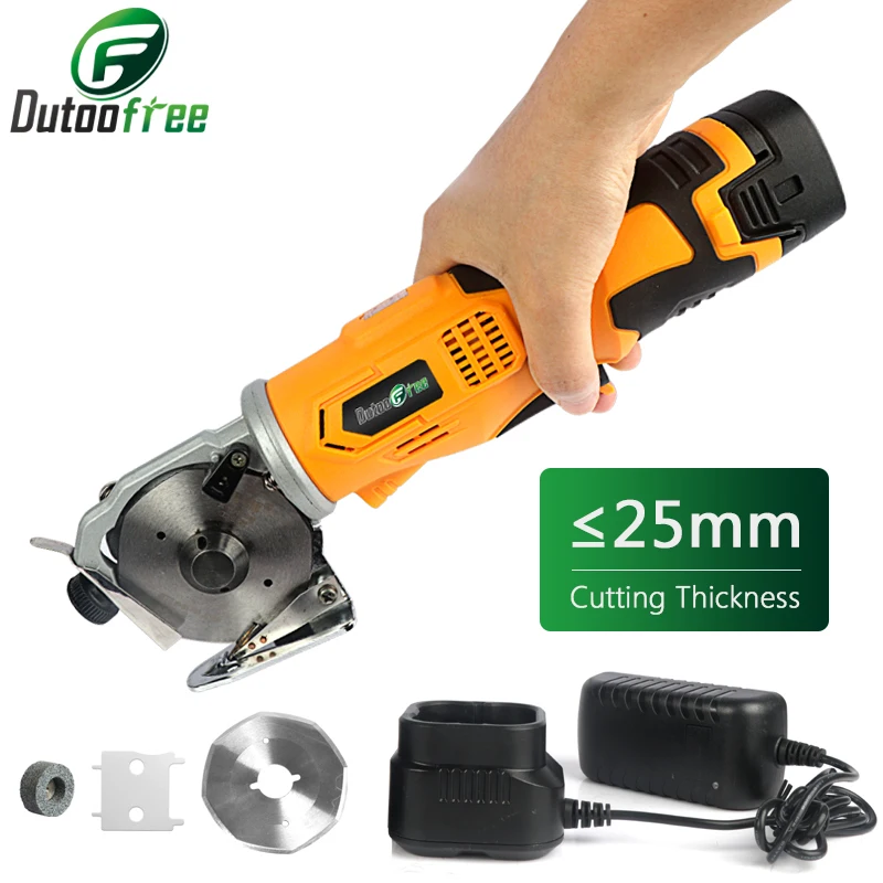 16.8v Cordless Chargeable Electric Scissors Multipurpose Fabric Leather ...