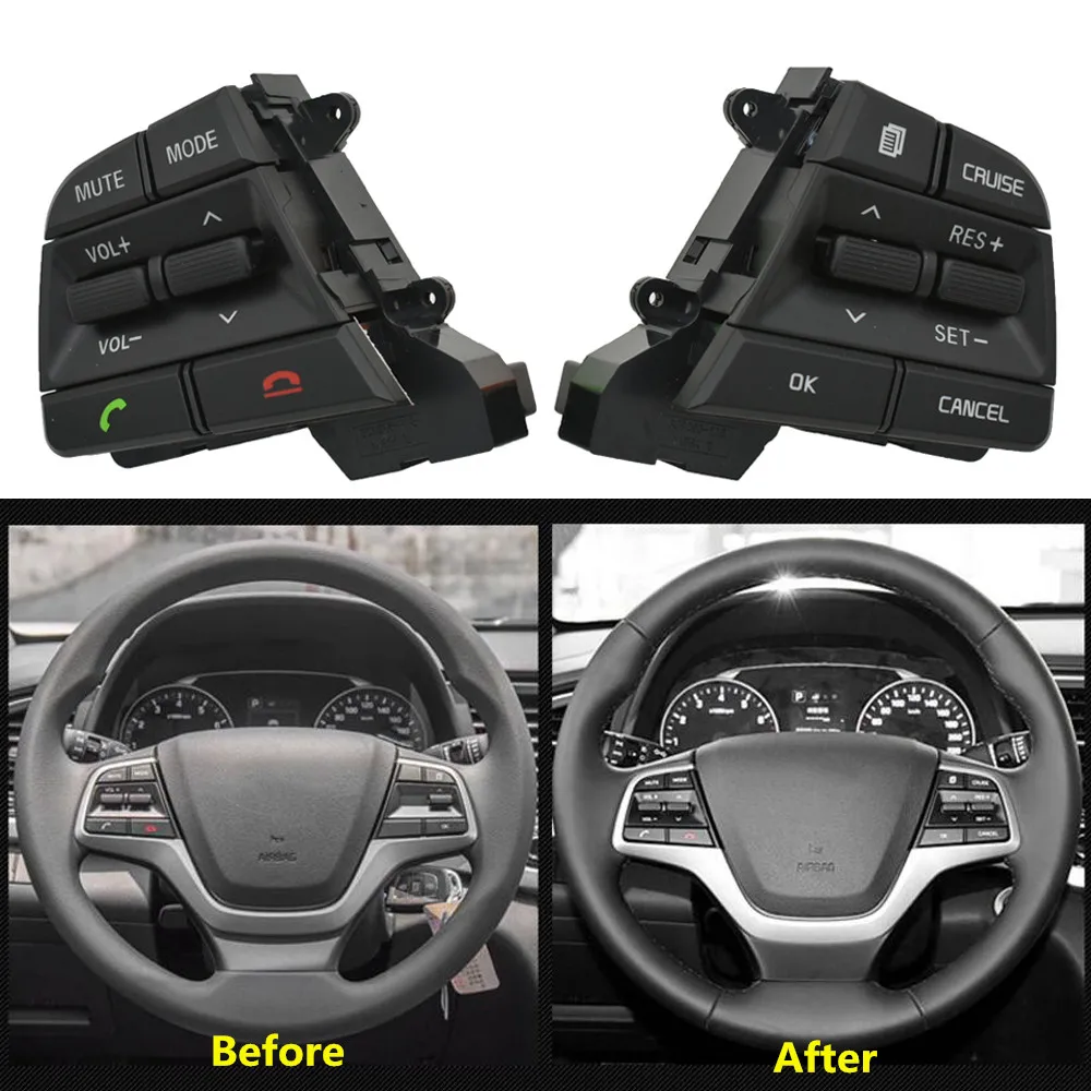 Multifunction-Steering-Wheel-Button-Switch-For-Hyundai-Movable-Collar ...
