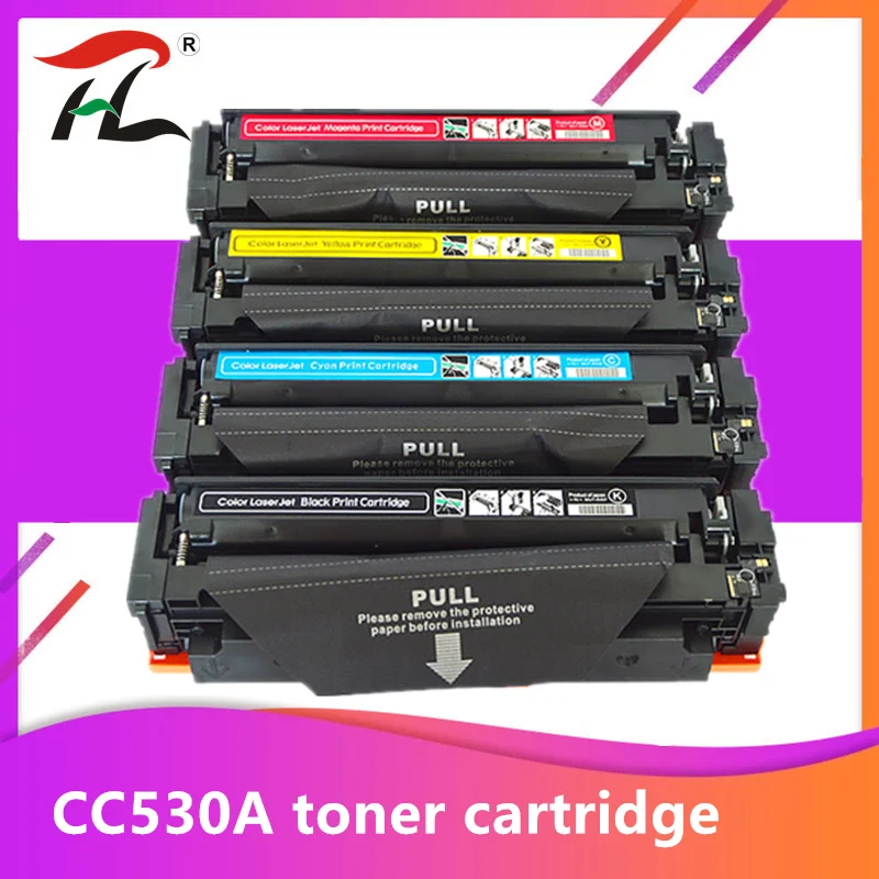 YLC-Compatible-304A-toner-cartridge-for-HP-CC530A-530A-531A-532A-CC533A-for-printer-CP2025dn ...