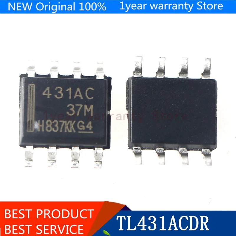 { New original } 20PCS TL431ACDR TL431ACD TL431AC TL431 431AC SOP8 ...