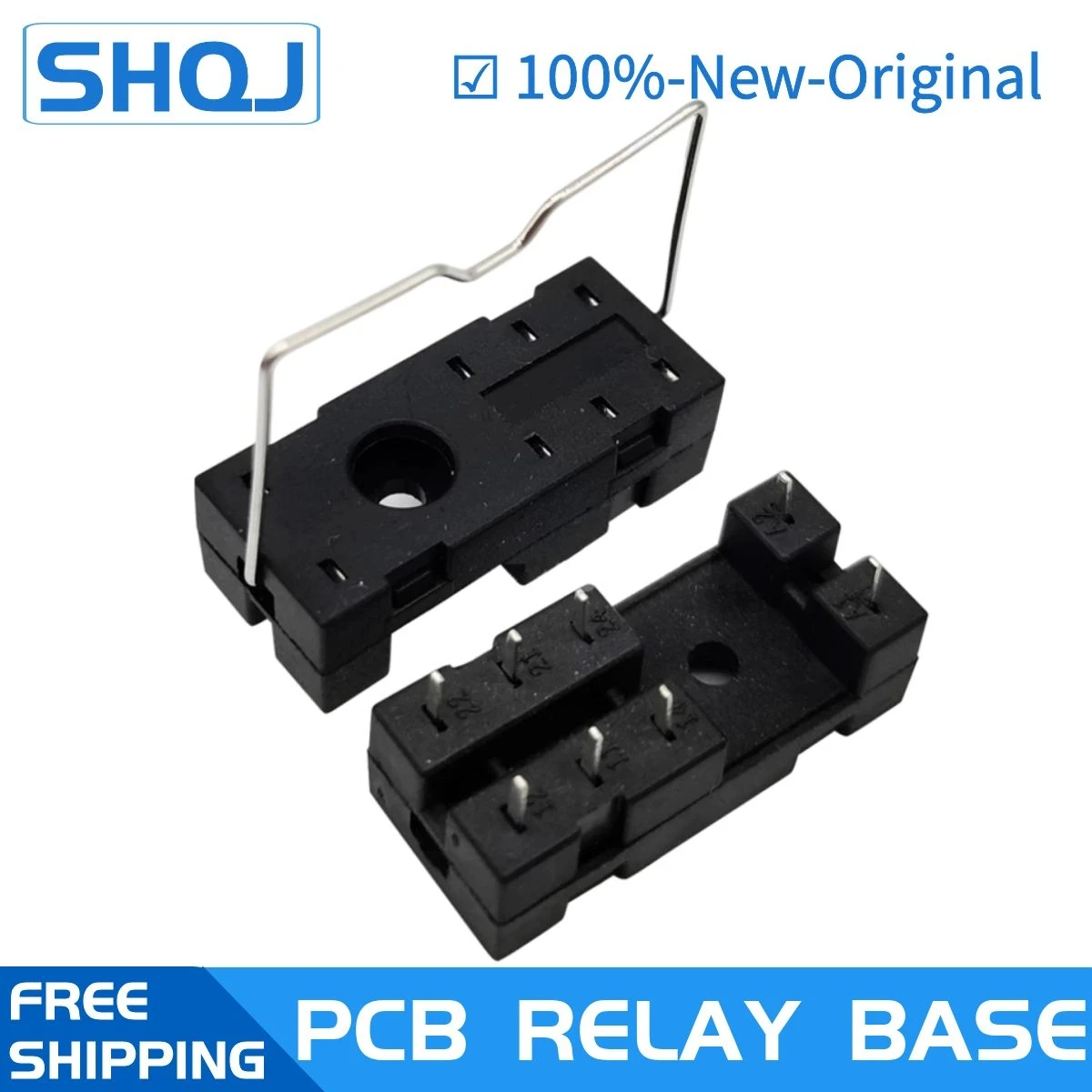 20pcs Relay Pcb Socket 14f-2z-a2 For G2r-1 G2r-2 G2r-1-e Rt424024 ...