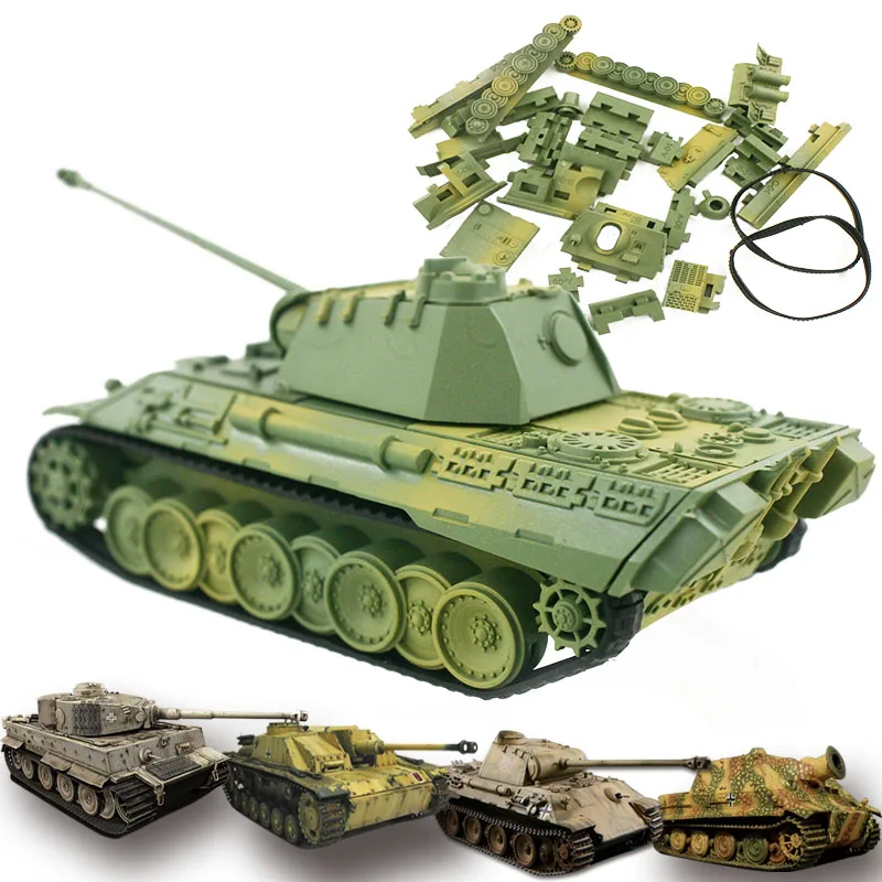 4D-Tank-Model-Building-Kits-Military-Assembly-Educational-Toys ...